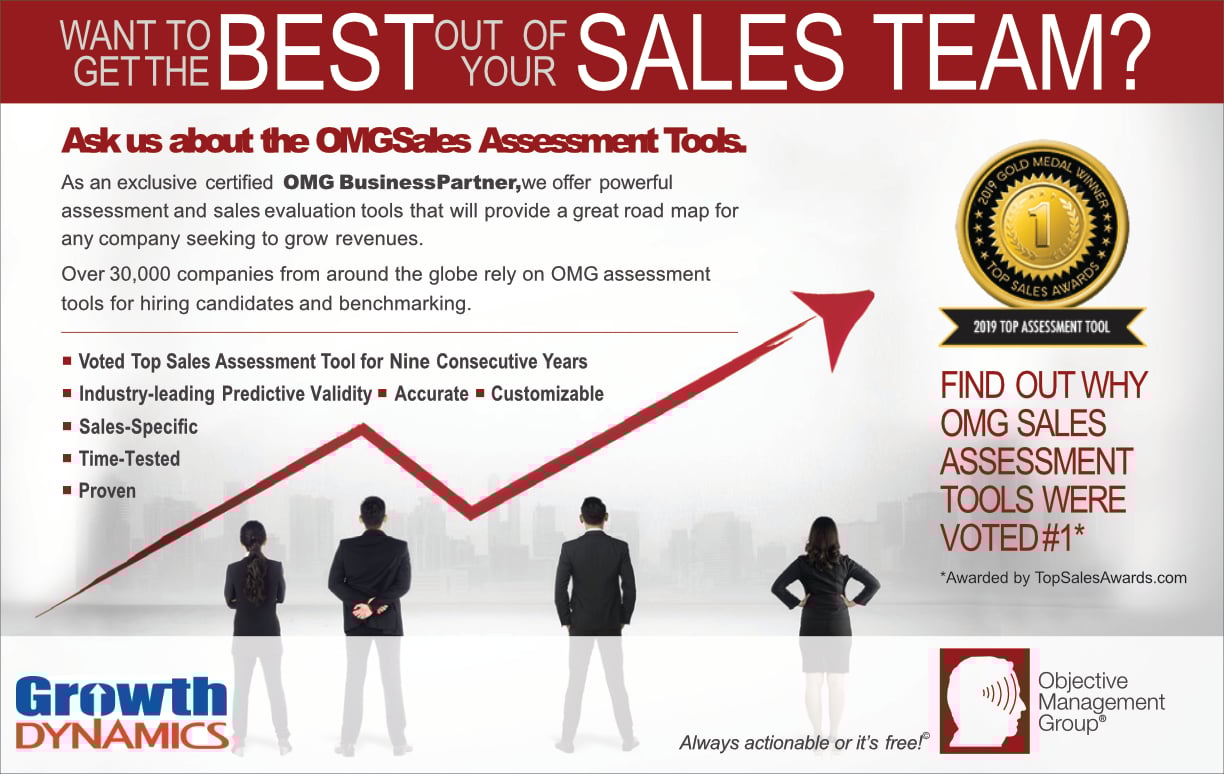 OMG Sales Evaluations and Candidate Assessments